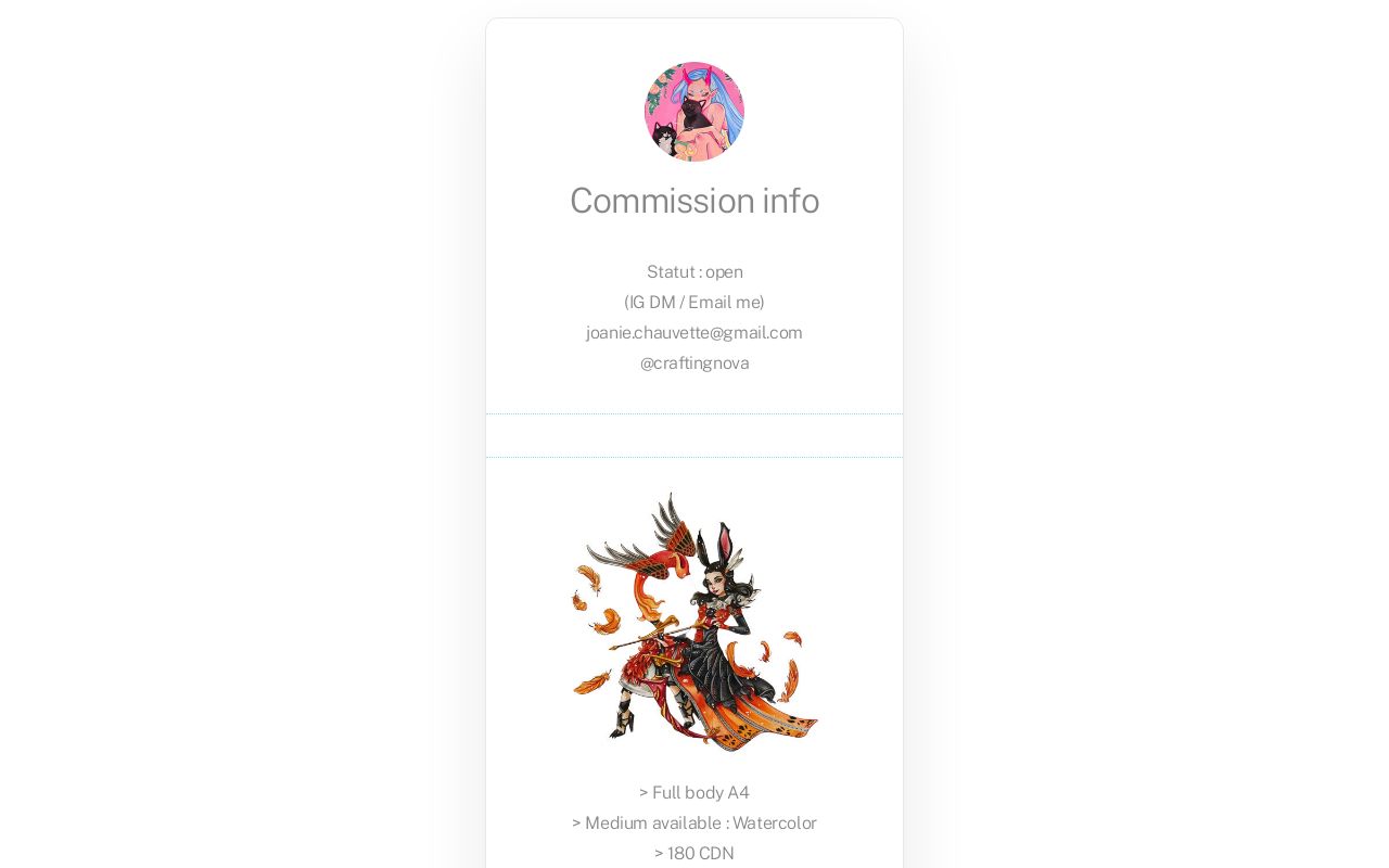 CommissionInfo